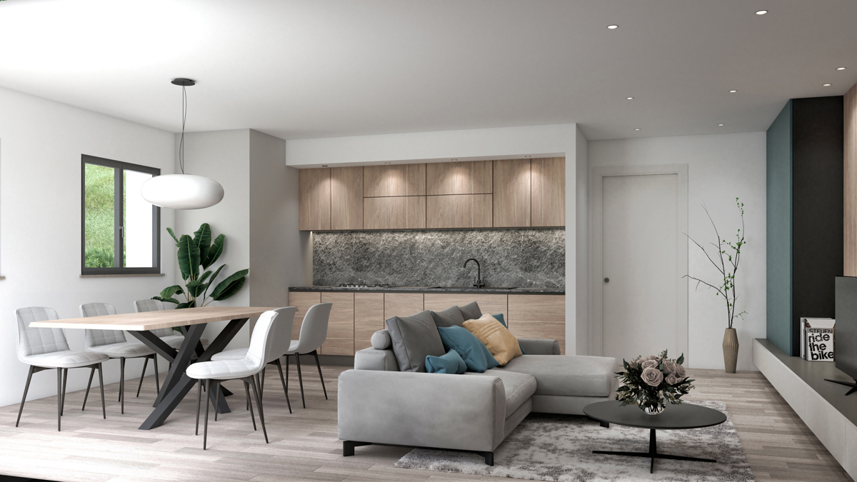 duplex in vendita a chies d'alpago